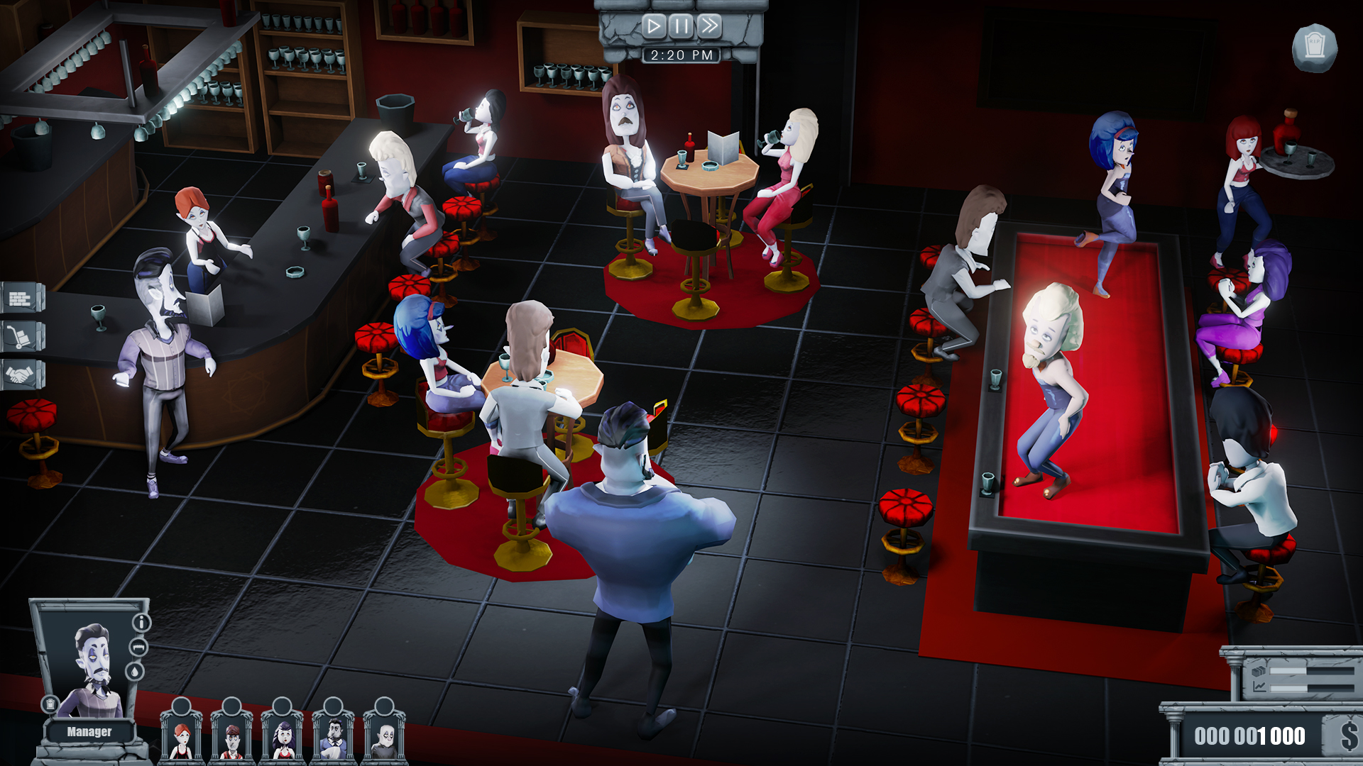 Blood Bar Tycoon - Clever Trickster